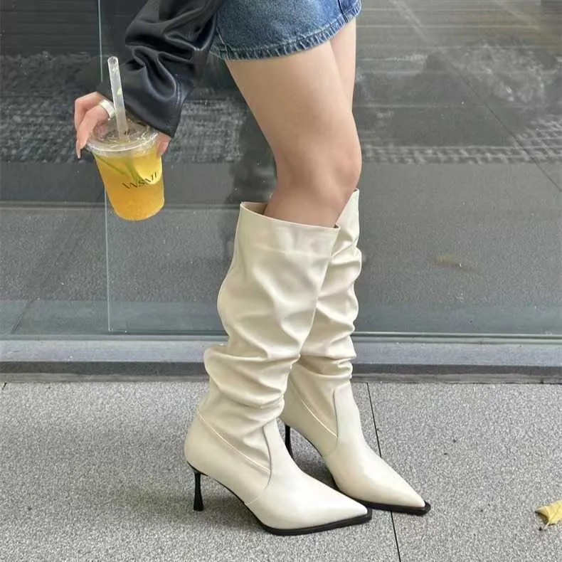 2024 New Women's High Heels: Stella Australia Sharp Pointed Toe Black ...