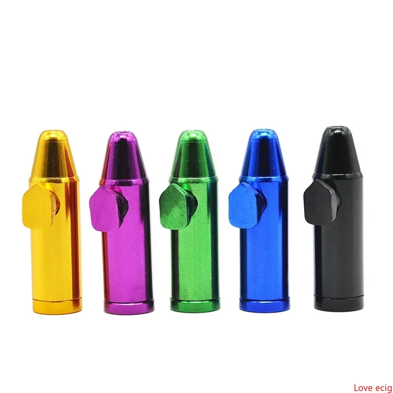 Mini Metal Snuff Dispenser Bullet Shaped Nasal Inhaler, Lightweight ...