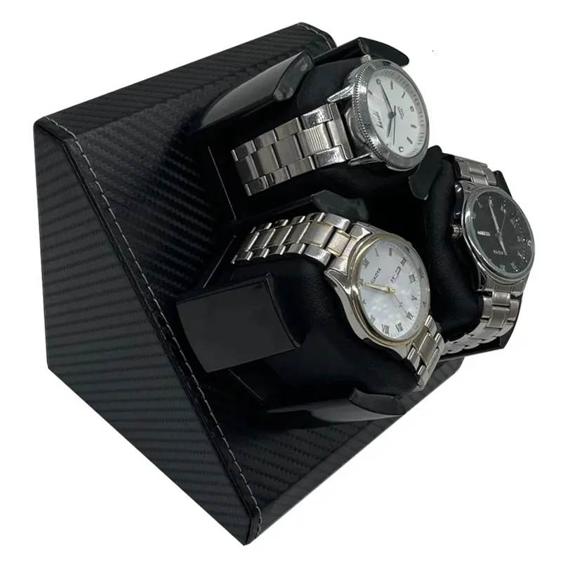 DHgate.com:Luxury PU Leather 3-Slot Watch Winder for Automatic Watches ...