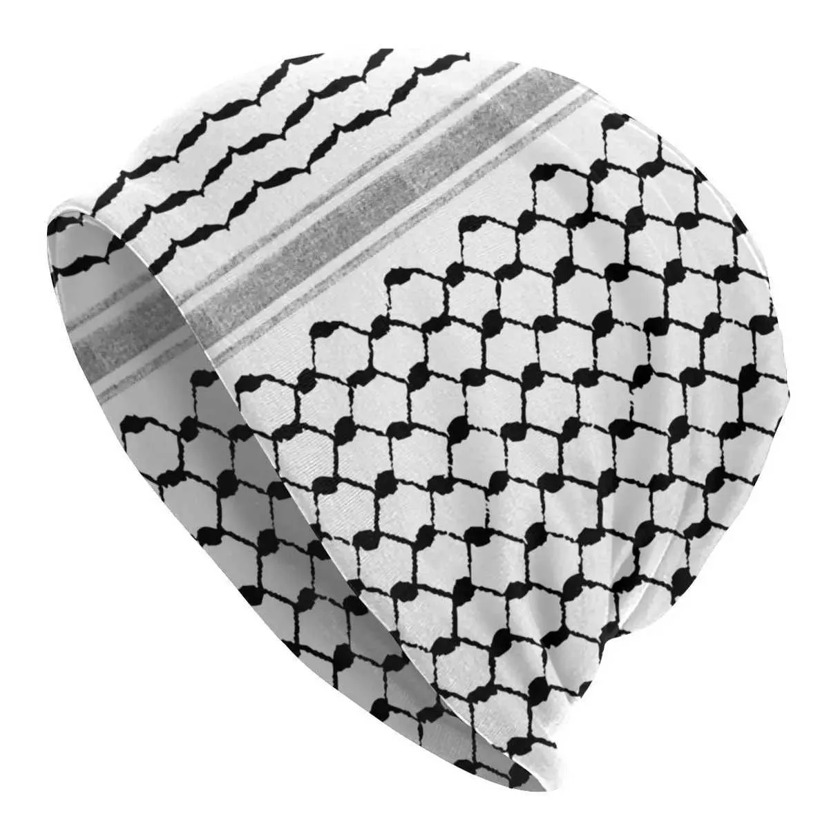 Warm & Stylish Knit Beanie: Palestinian Inspired Design, Dual-Use Skull ...