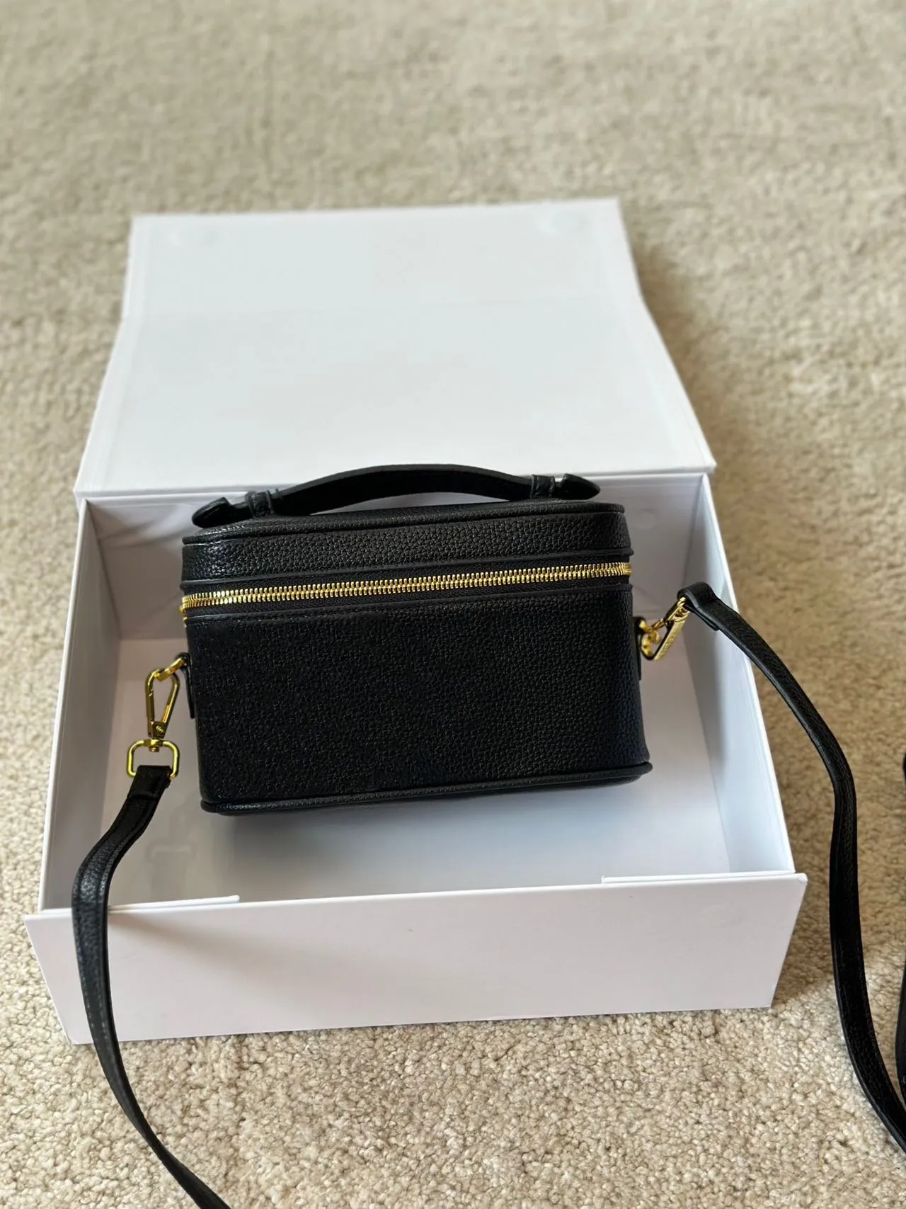 PRPU Designer Vanity Bag Zipper Sling Bag Luxury Crossbody Shoulder ...