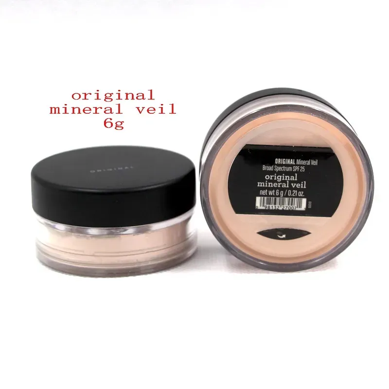 Matte & Brightening Mineral Loose Powder Set - Concealer, Foundation ...