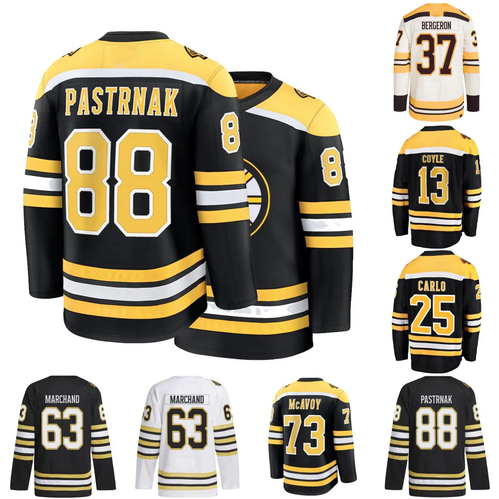 Brad Marchand Concepts Jersey David Pastrnak Patrice Bergeron Charlie ...