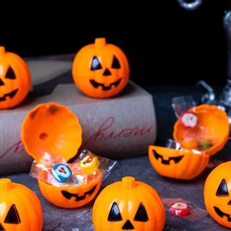 Halloween Pumpkin Candy Boxes | Mini Treat Containers For Party Favors ...