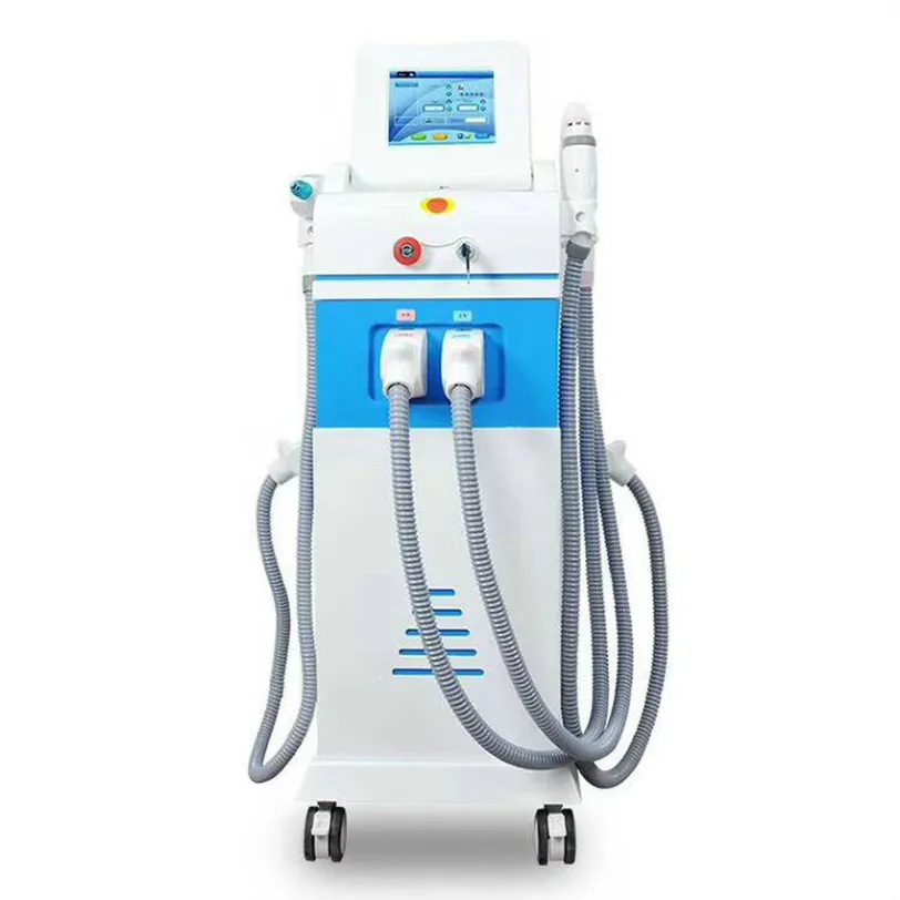 4 In 1 OPT RF Laser IPL HR Diode Laser Skin Rejuvenation & Tattoo Hair ...