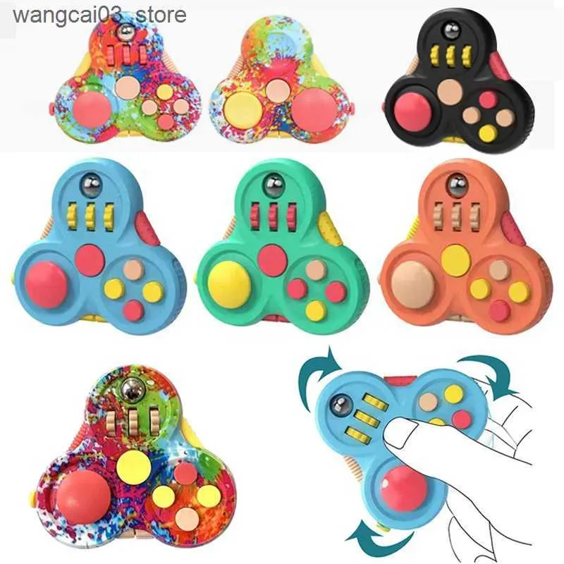 Fidget Pad Controller: Triangular Decompression Toy With Gyroscope And ...