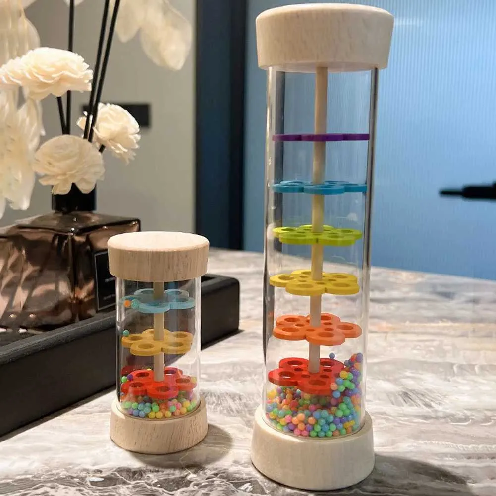 Rainmaker Cylinder Toy For Kids Sensory Developmental Rhythm Shaker ...