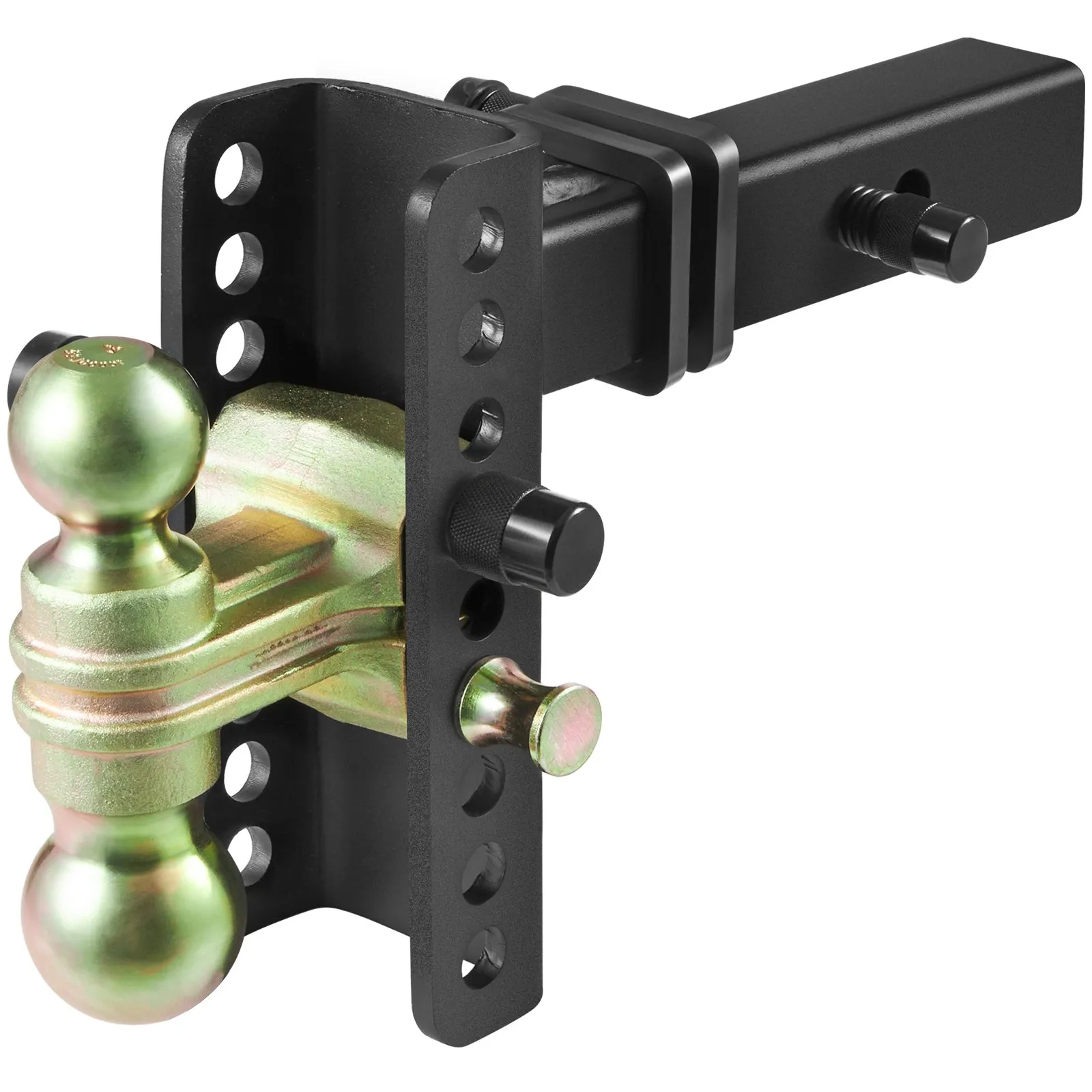 Adjustable trailer tow hitch with 6-Inch Drop & 4.5- Inch Rise Hitch, 2 ...