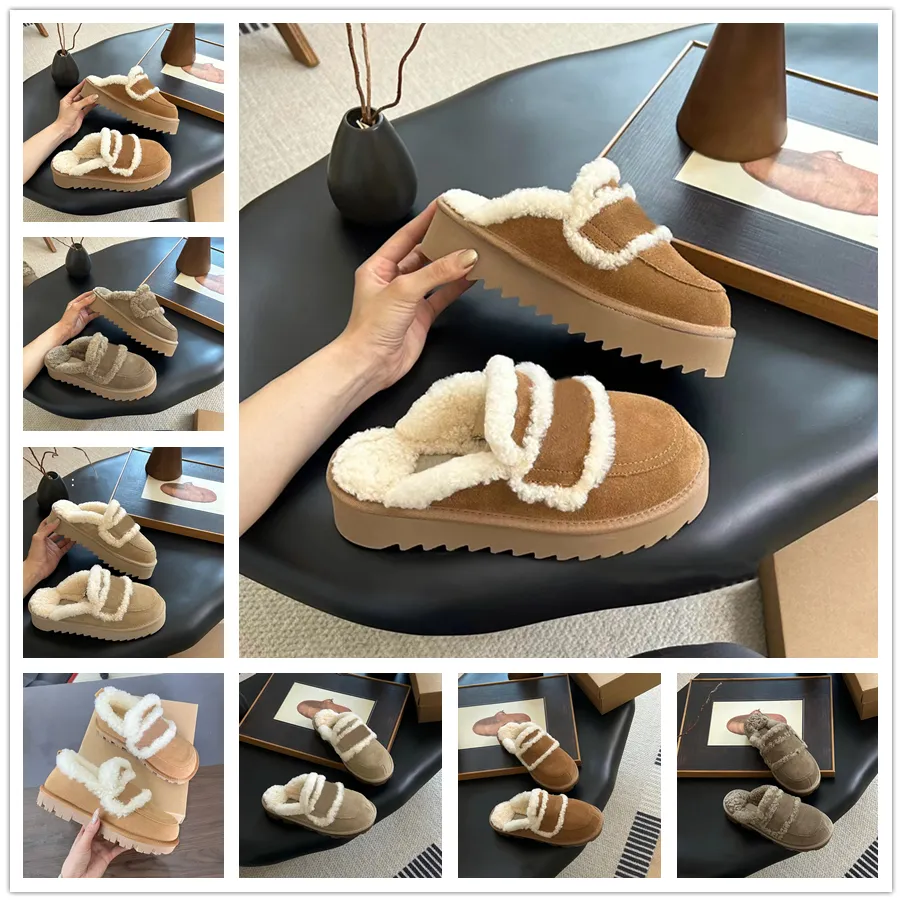 Designer Winter Slides For Men And Women Slip On Dune Loopy Sandals ...