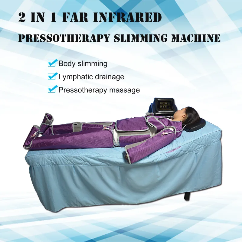 Professional Heating Pressotherapy Device For Lymphatic Drainage And ...