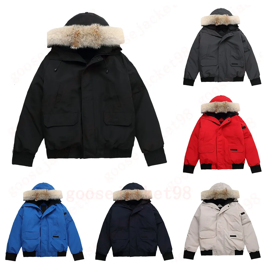 Luxury Mens Duck Down Puffer Jackets Real Coyote... From Goosejacket98 ...