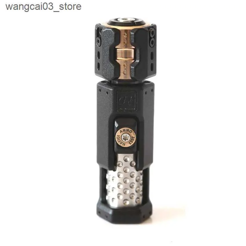 Metal Fidget Spinner EDC Toy - Decompression Gun Bolt Type Haptic ...