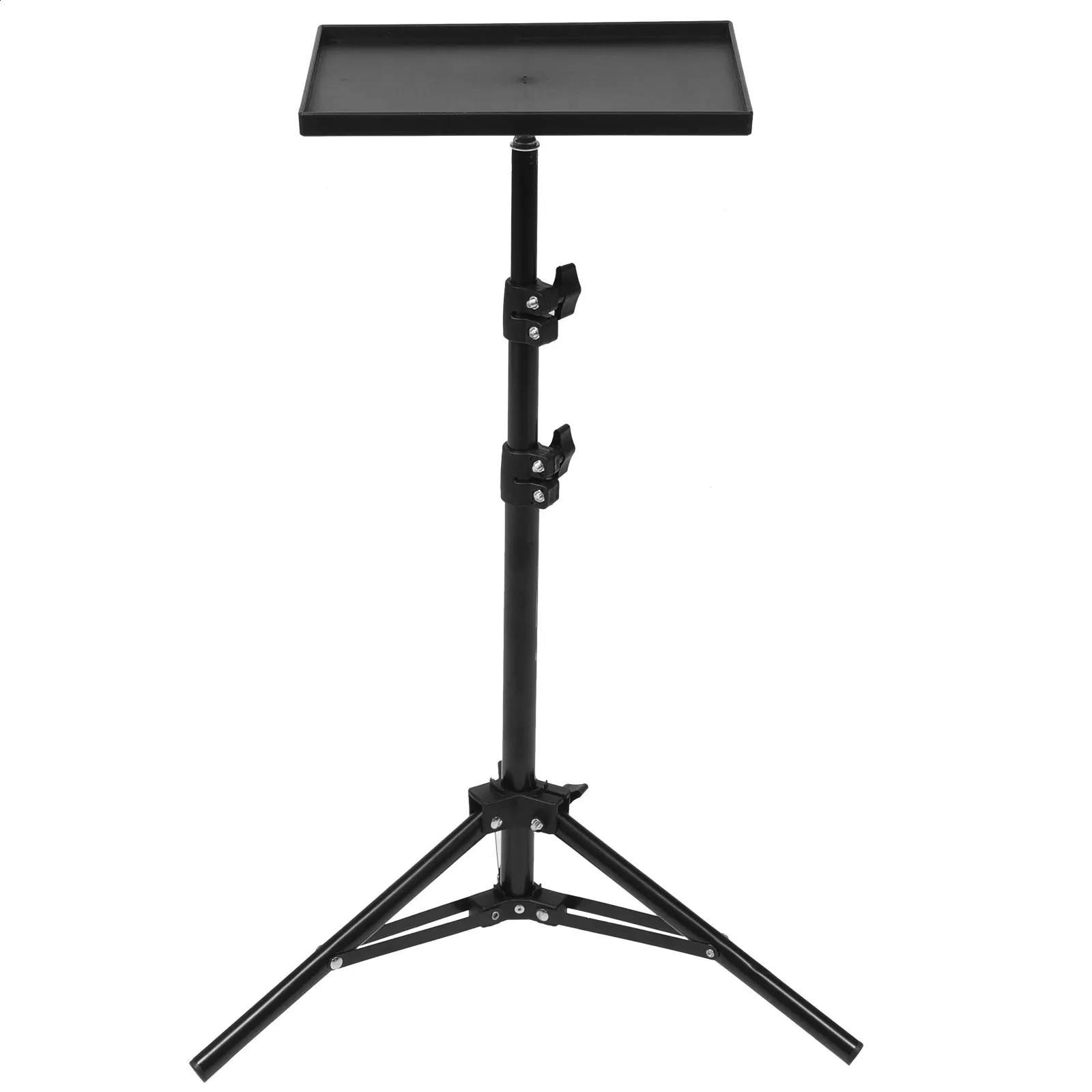 Telescopic Laptop Stand With Floor To Wall Tray And Speaker Stand ...