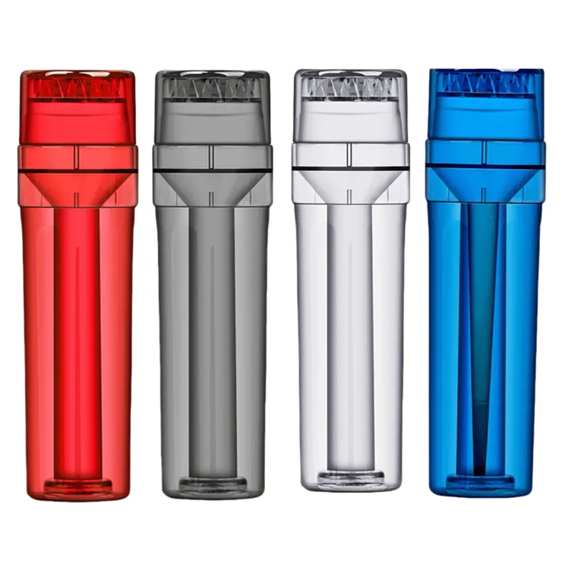 Men's Durable Plastic Tobacco Grinder Site And Cigarette Cones Roller ...
