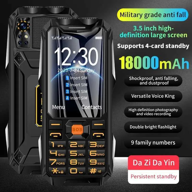 Cell Phones Q9 GSM 2G Network Mobile Phone with 4 SIM Card Slots ...