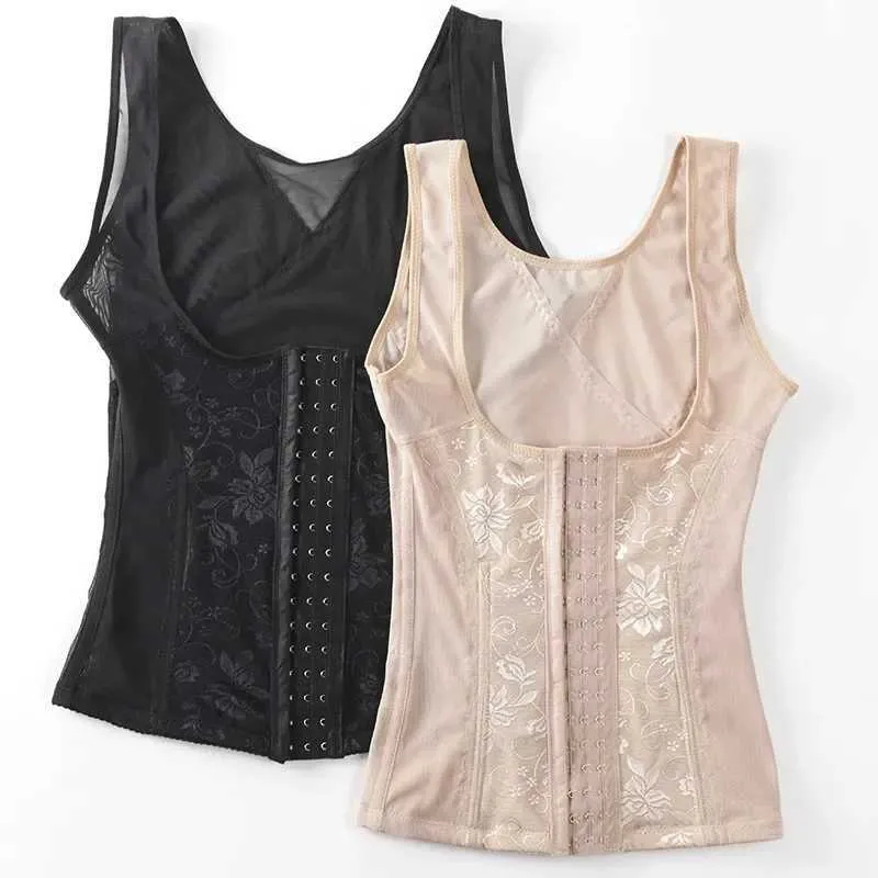 Women's High Waist Body Shaper Tummy Control Corset for Weight Loss ...