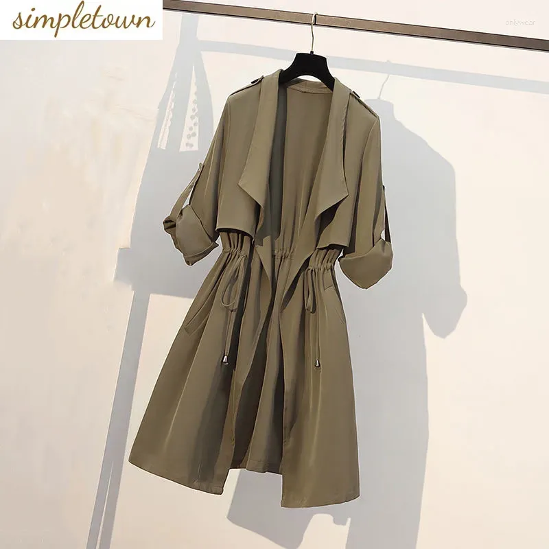 Premium Quality Women's Winter Trench Coat: Slim, Stylish, Medium ...