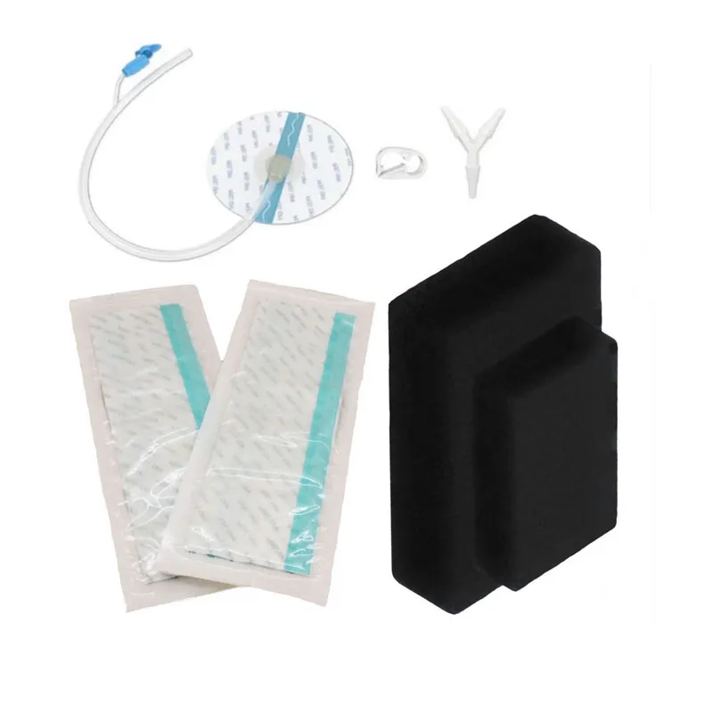 Black PU Sponge Negative Pressure Wound Therapy Foam Dressing - 18x12 ...