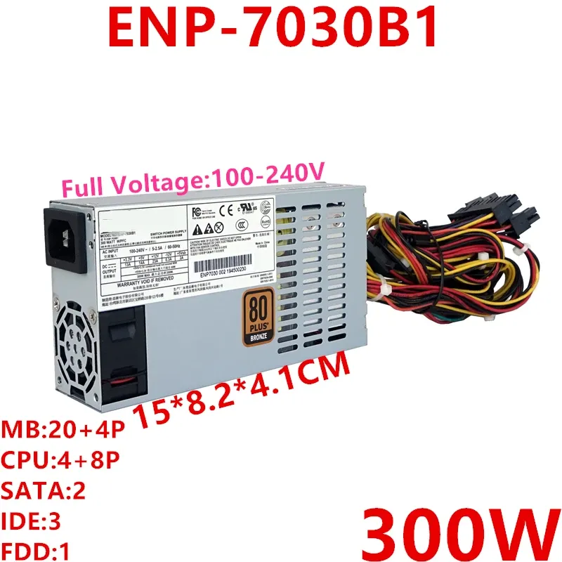 Original Enhance 300W FLEX Power Supply - 80+ Bronze, Small 1U PSU ...