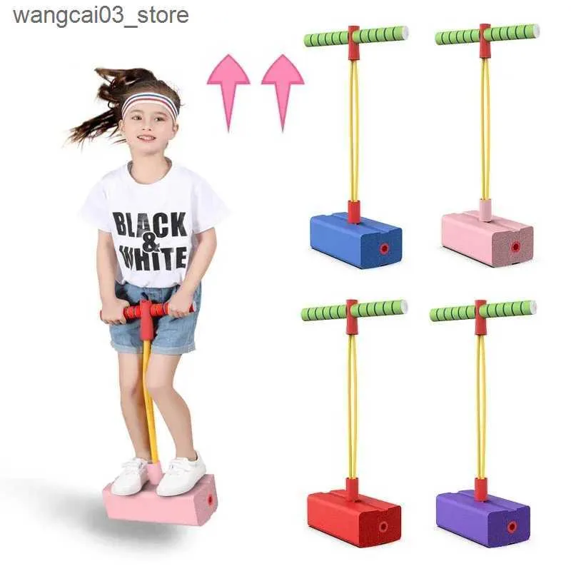 Basketball And Soccer Toy Frog Jump Pole For Children's Outdoor Fun ...
