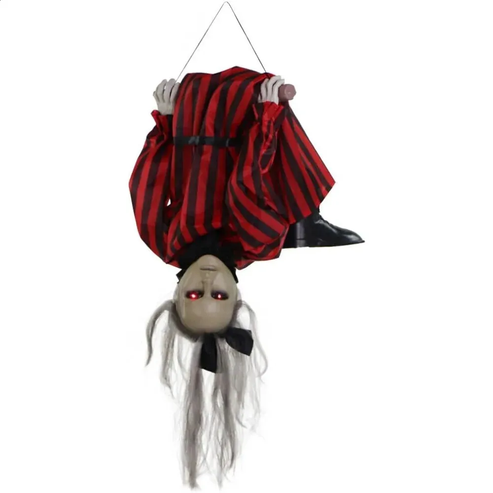 Spooky Inverted Zombie Woman With Trapezoids, Bleat Sound Animal And ...