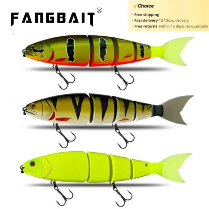 Floating Fishing Lures: Realistic Jointed Swimming Bait For Predator ...