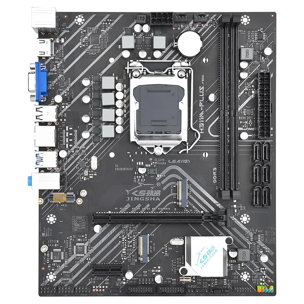 LGA 1151 Micro ATX Motherboard - DDR4 Ready, NVMe SSD Support, PCIe 3.0 ...