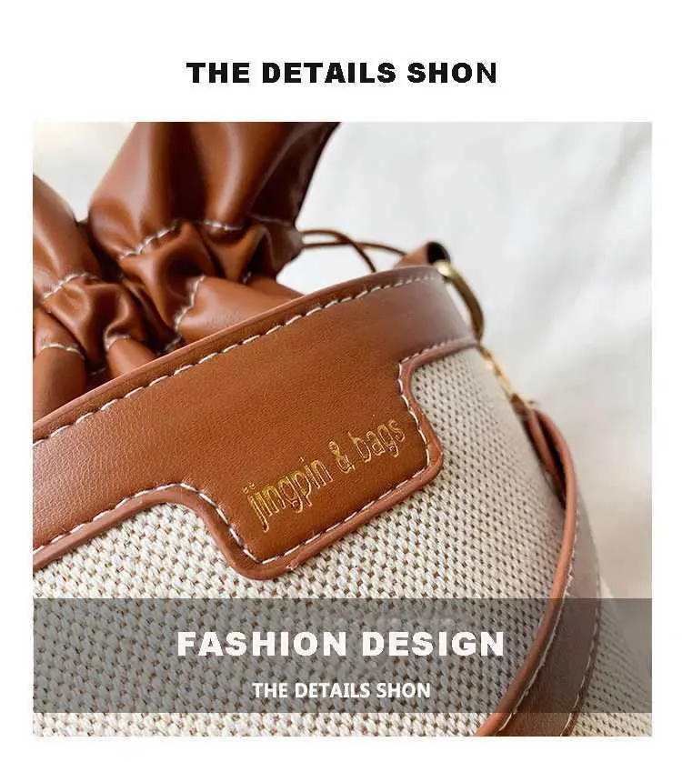 Women's Shoulder Bag Cyder PU Leather Bucket Crossbody Bag Casual ...