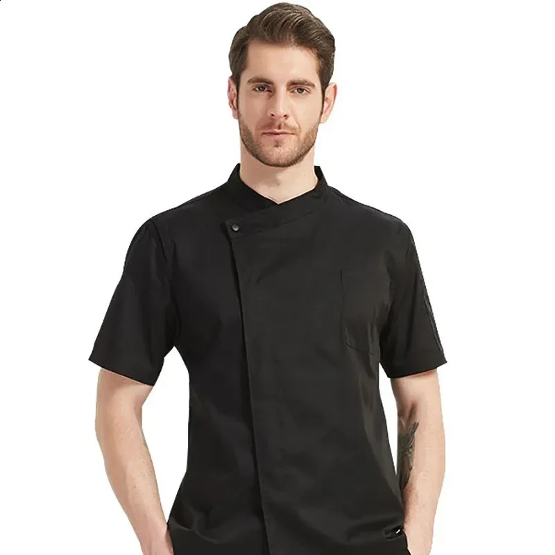 Premium Short Sleeve Chef Jacket: Unisex Kitchen Clothing, Restaurant ...