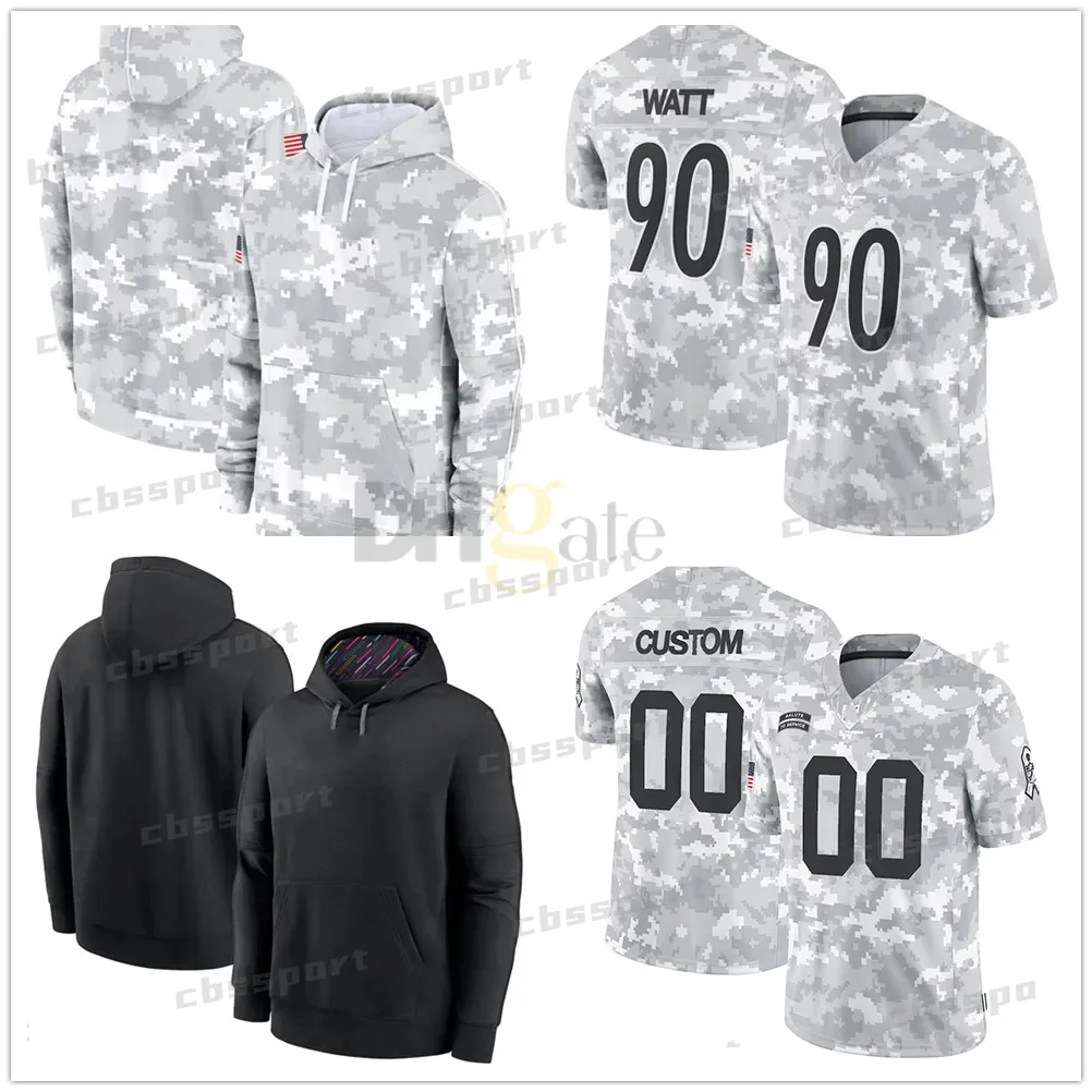Arctic Camo Football Hoodie - Salute to Service Edition! Premium ...