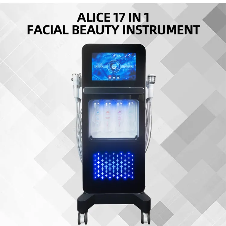 New Alice 17-in-1 Hydra Dermabrasion Facial Instrument: Shrink Pores ...