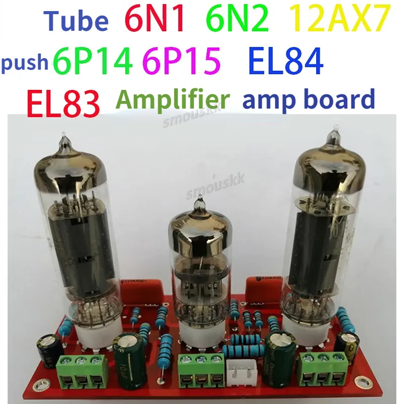 Tube Amplifier Kits Hifi Tube Amplifier Board With 6N1, 6N2, 12AX7 ...
