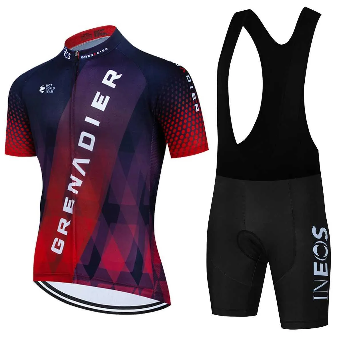 Men's Cycling Jersey Set : Breathable MTB Bike Clothing, Pro Racing ...