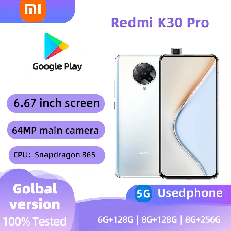 DHgate.com:Xiaomi Redmi K30 Pro 5G Unlocked Smartphone, 8GB RAM + 256GB ...