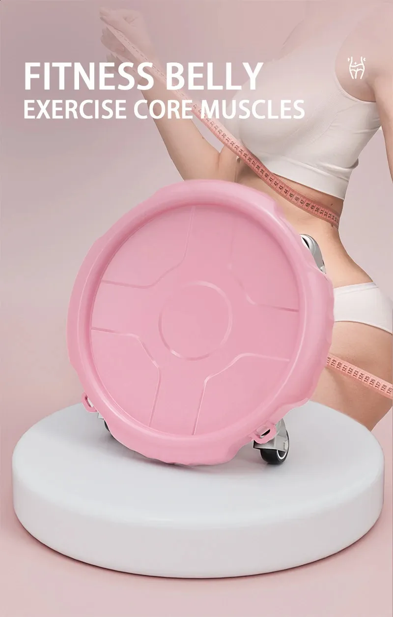 Portable Abdominal Trainer Roller Disc: Muscle Training Core Trainer ...