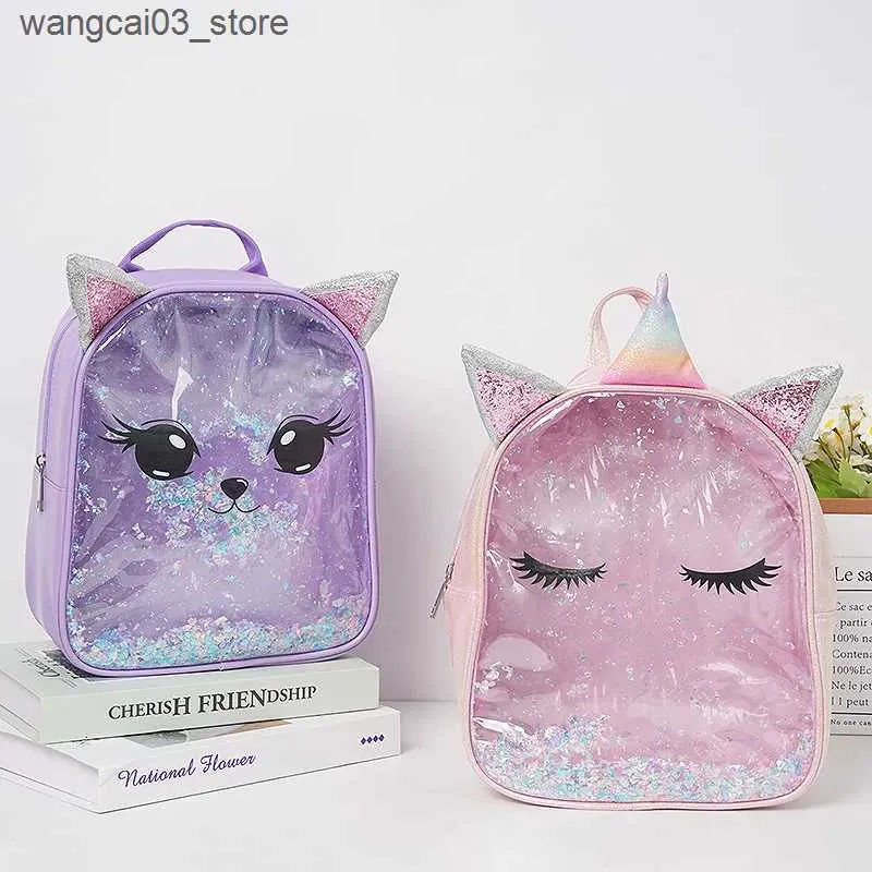 Cool Cartoon Backpacks: Cute Transparent Backpack For Kids, Lightweight ...