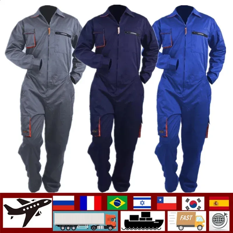 Workers Clothes: Durable Work Uniforms Men's Welding Set For Auto ...