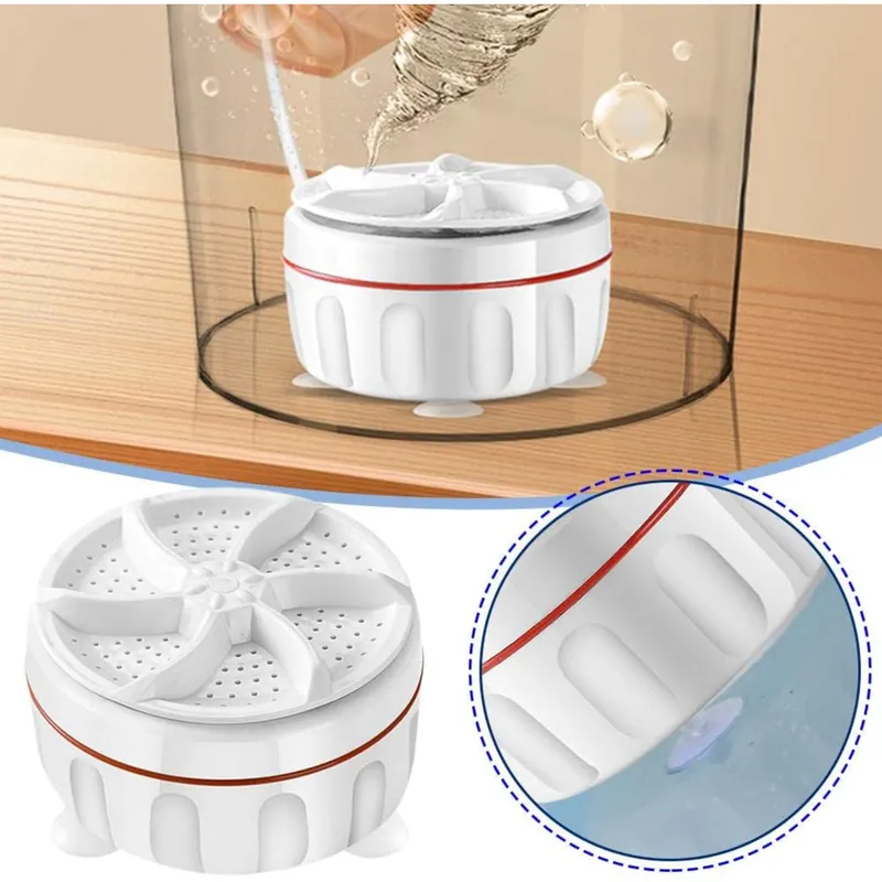 Portable Ultrasonic Sphere Portable Washing Machine For Travel ...