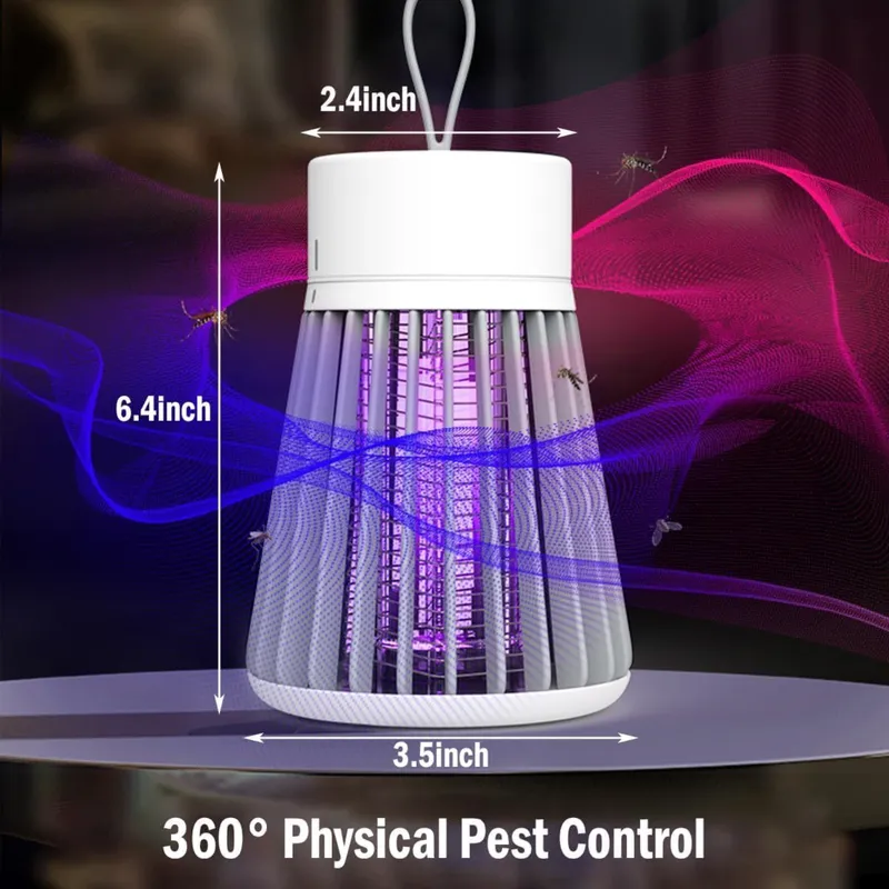 Portable Rechargeable Mosquito Trap And Fly Killer With USB ...