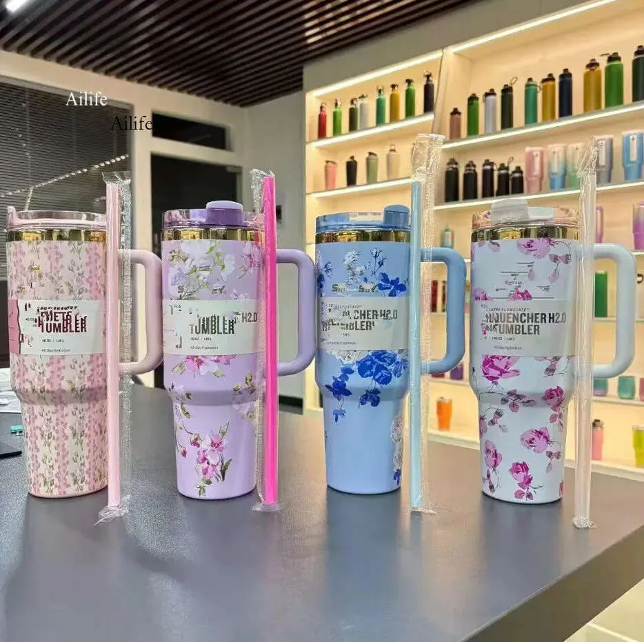 DHgate.com:US Stock 40Oz Shiny Hot Pink Cups Rose Blue Magnolia Lilac ...