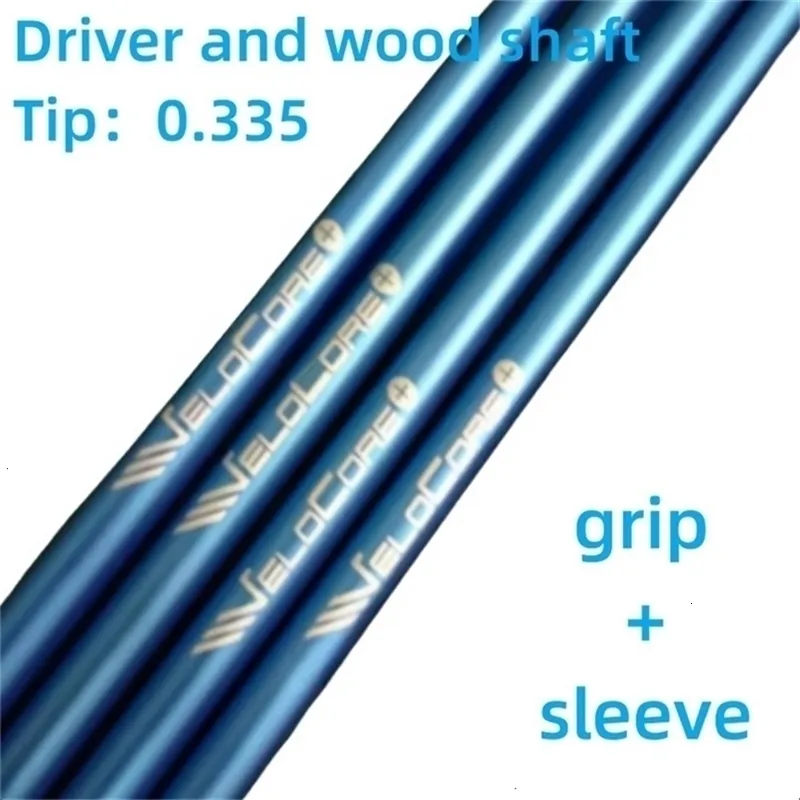 Blue 5 Wood Graphite Shaft Golf Driver And Wooden Shave Set With Free ...