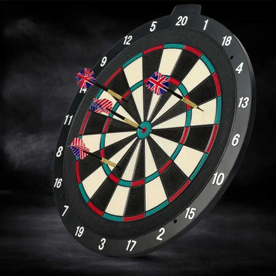 W240926 18 Inch Plastic Dart Boards With 6 Soft Headed Darts Safe ...