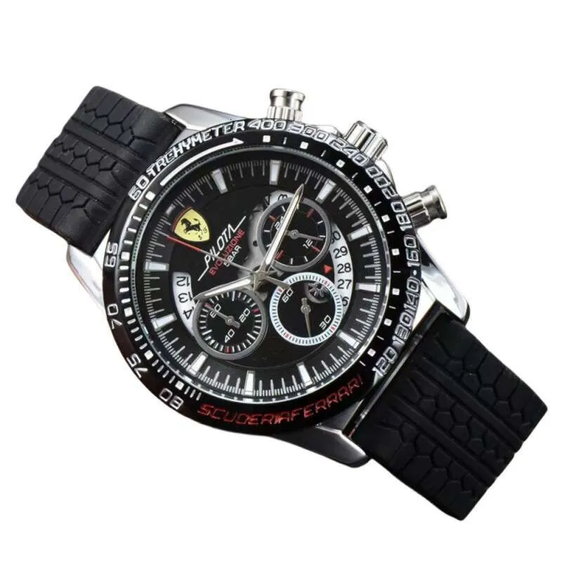 Men's Gold Affordable Chronograph Watches Watch With Six Needle Full ...