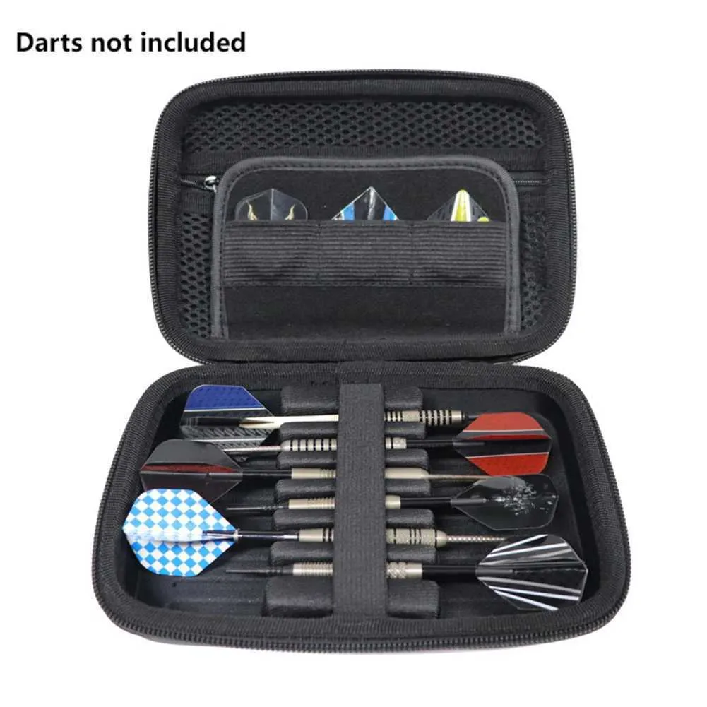 Dart Bag Organizer with Tip Bracket & Shaft Carrying Box - Empty ...