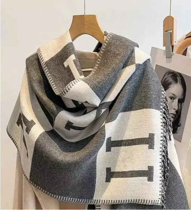 Designer 100% Cashmere Plaid Scarves Warm Winter... From ...