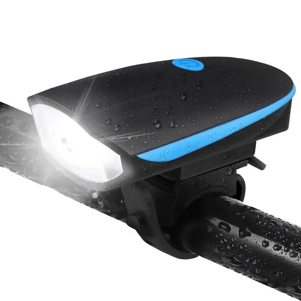 Bicycle Headlight: 3 Mode USB Rechargeable LED Bike Light Waterproof ...