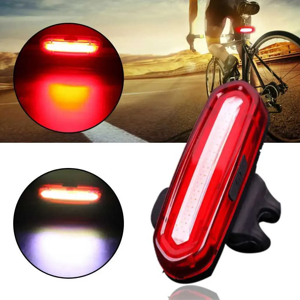 Rechargeable COB LED Bike Tail Light - Enhanced MTB Safety, Shop Now ...