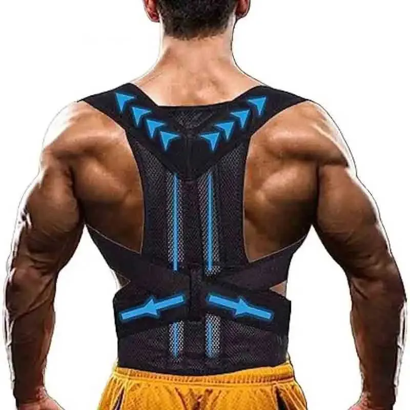 Adjustable Posture Corrector for Men & Women - Scoliosis & Hunchback ...