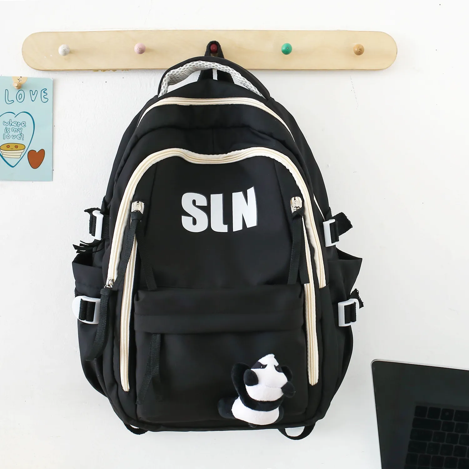 Designers Bag Large Capacity Book Bag For Women And Students American ...