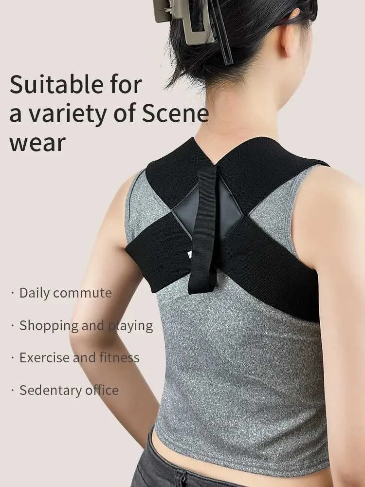 Breathable Back Support Posture Corrector for Sitting - Neutral Style ...